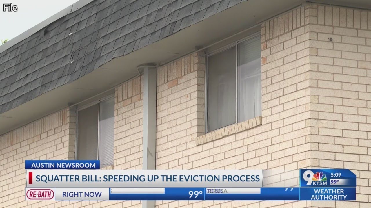 Texas House vote to speed up eviction process - YouTube