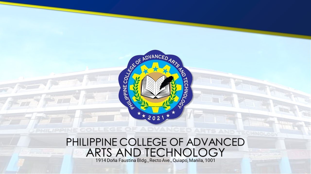 Philippine College of Advanced Arts and Technology - YouTube