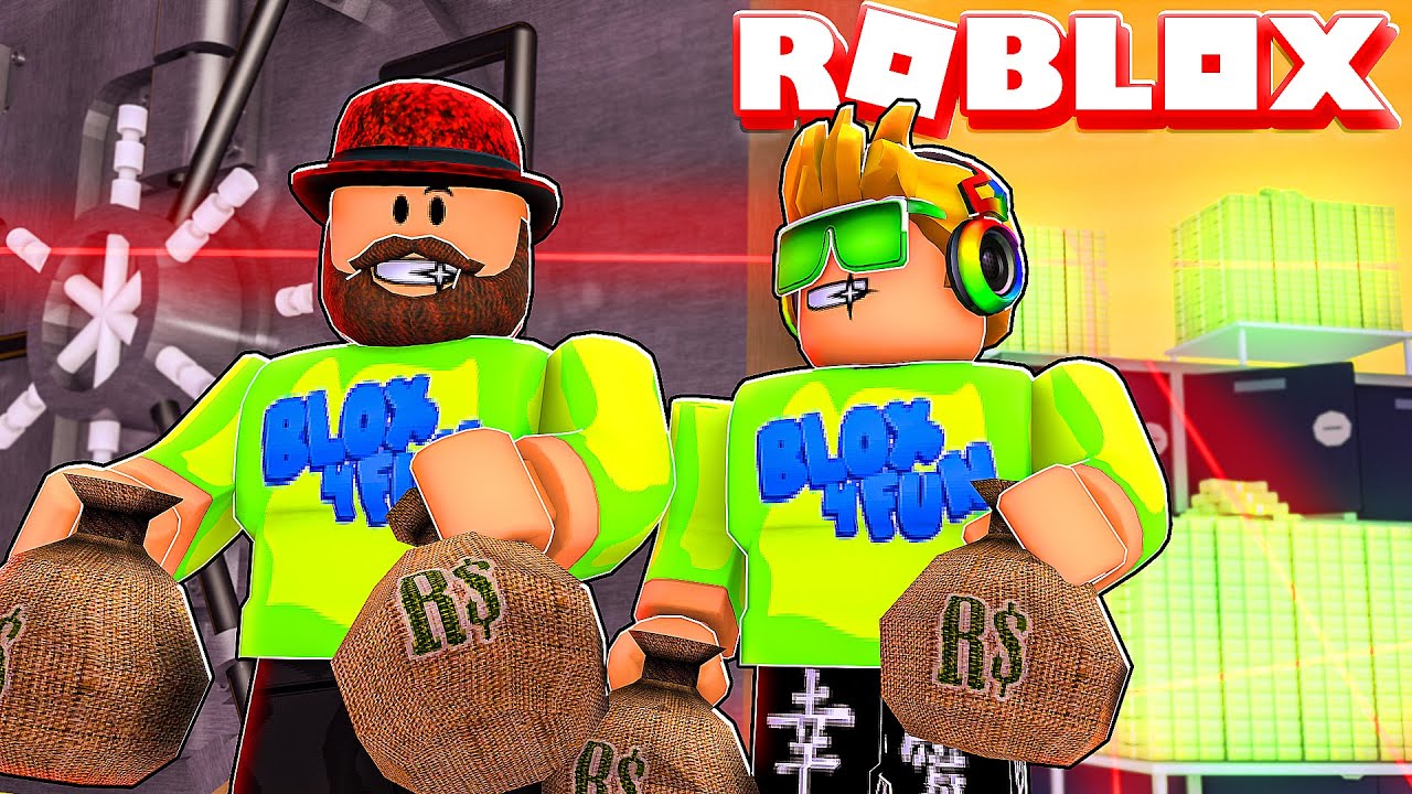 BLOX4FUN TEAM ROBBING THE BANK! 🤑 (Robbery Story Roblox) - YouTube