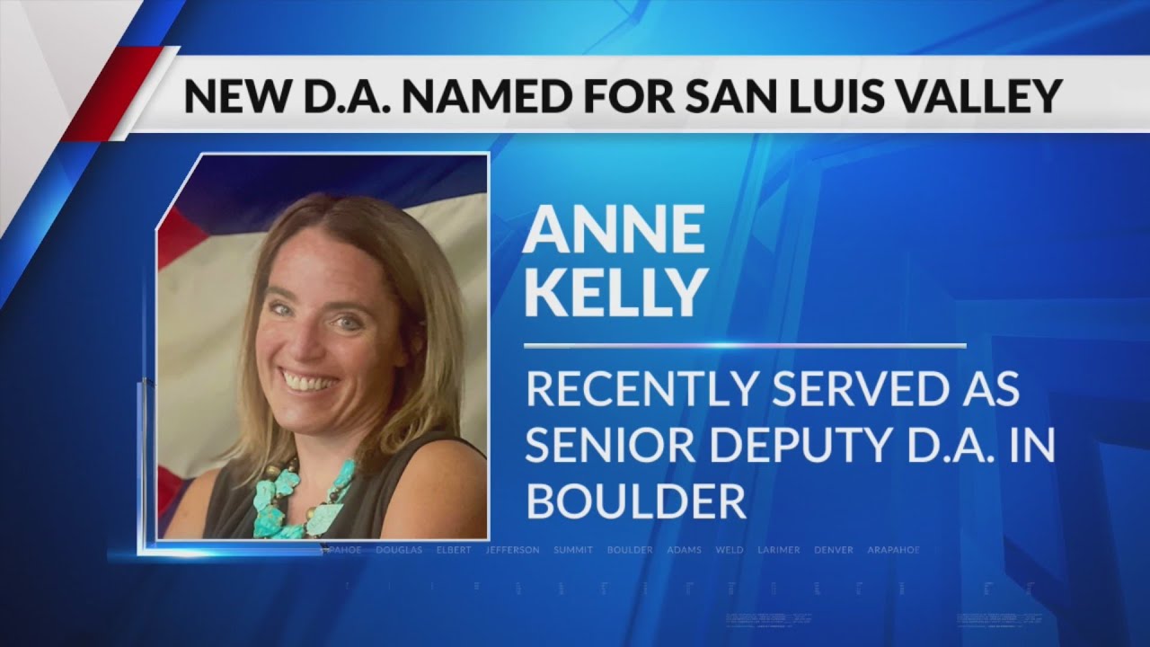 Anne Kelly appointed new DA in San Luis Valley - YouTube
