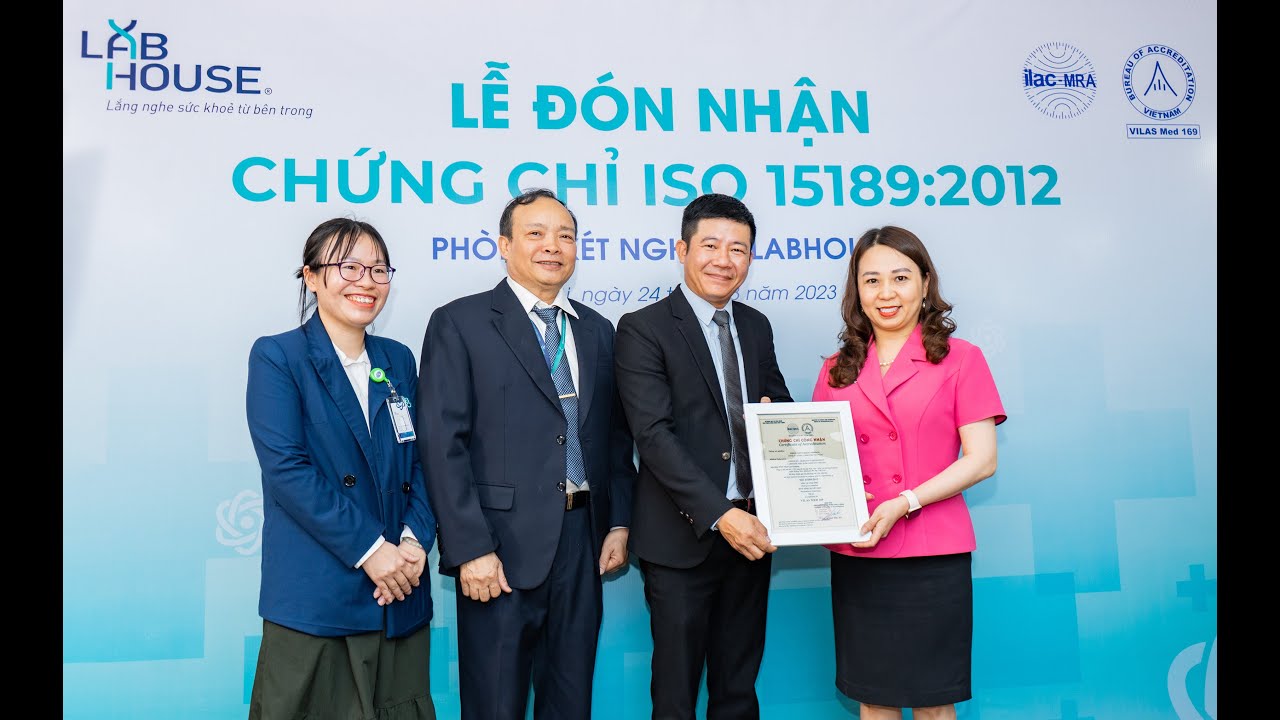 LABHOUSE - ĐƠN VỊ XÉT NGHIỆM ĐƯỢC CẤP CHỨNG CHỈ ISO 15189:2012 CHỈ SAU 2 NĂM ĐI VÀO HOẠT ĐỘNG ...