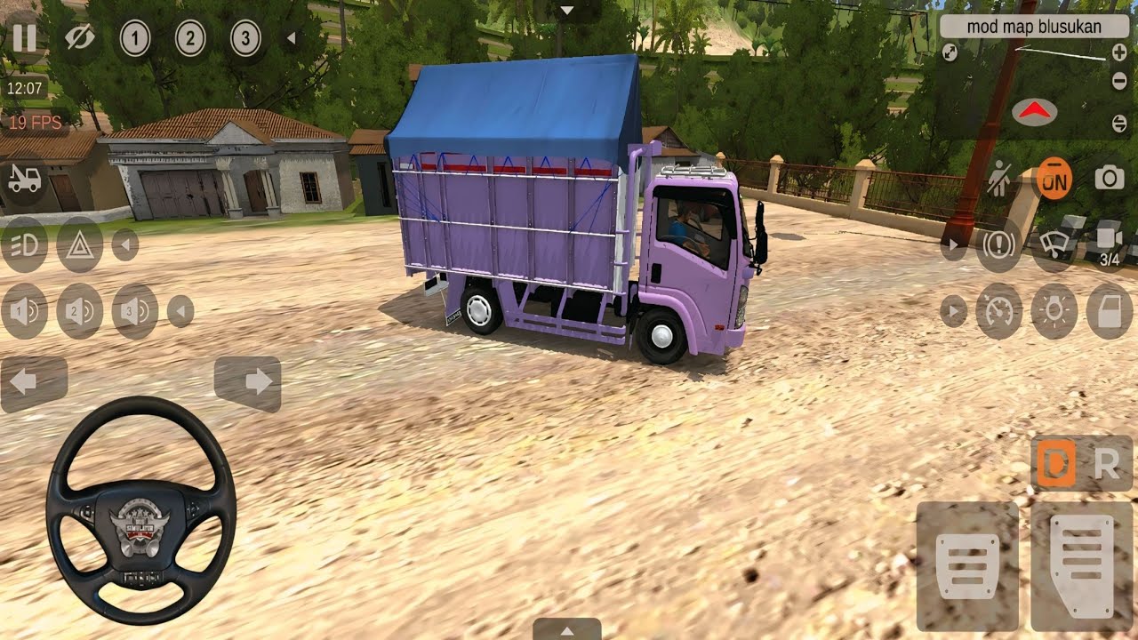 Seru Sekali Mobil Truk Oleng Full Muatan Barang Lewat Jalanan Menantang ...