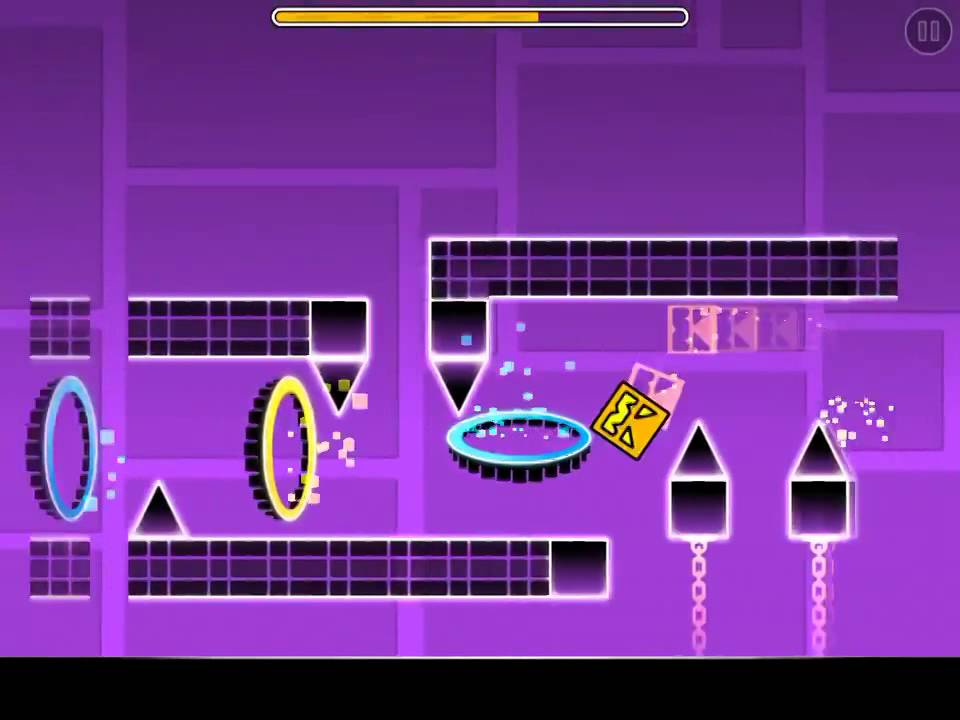 Geometry Dash Demon Level super cycle - YouTube