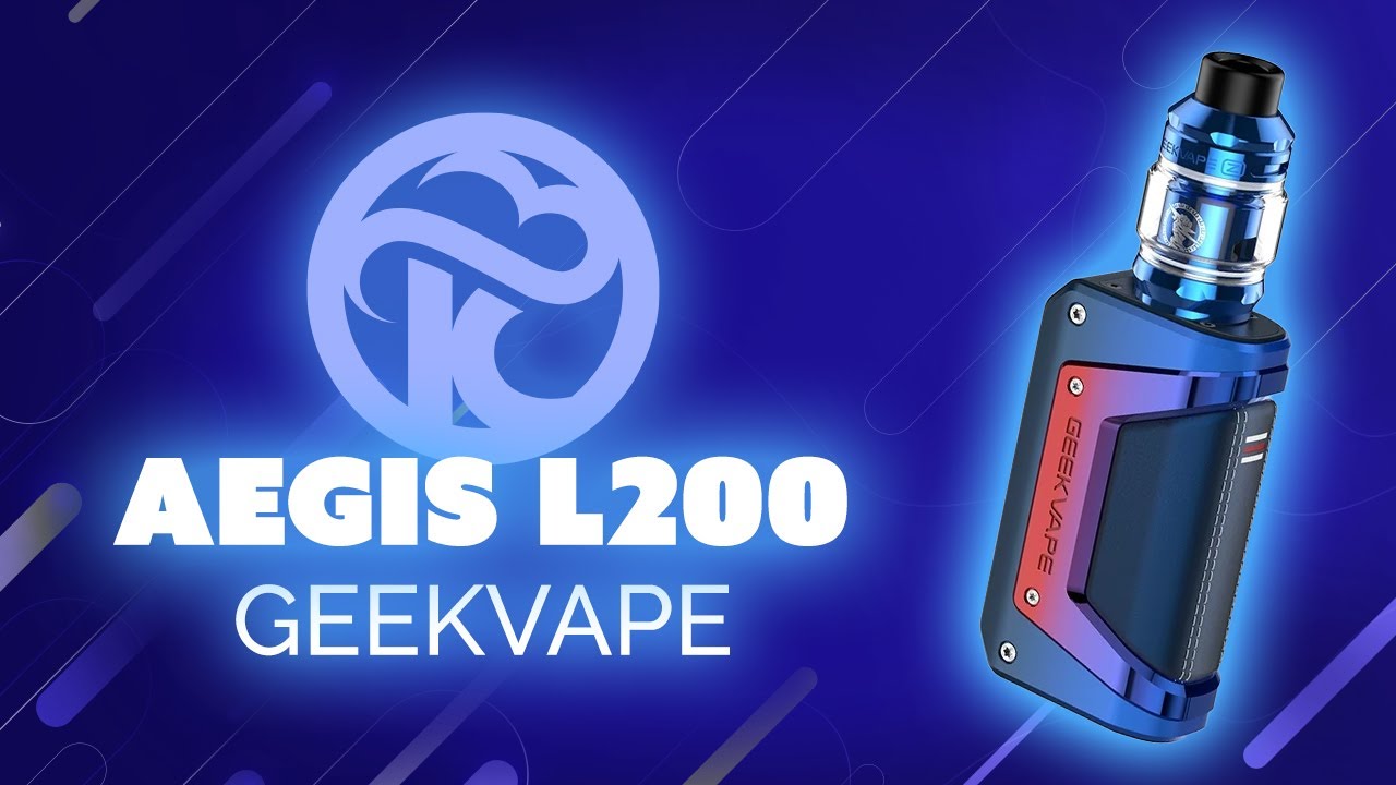 Kit Aegis L200 Geekvape - Unboxing et Tutoriel FR - YouTube