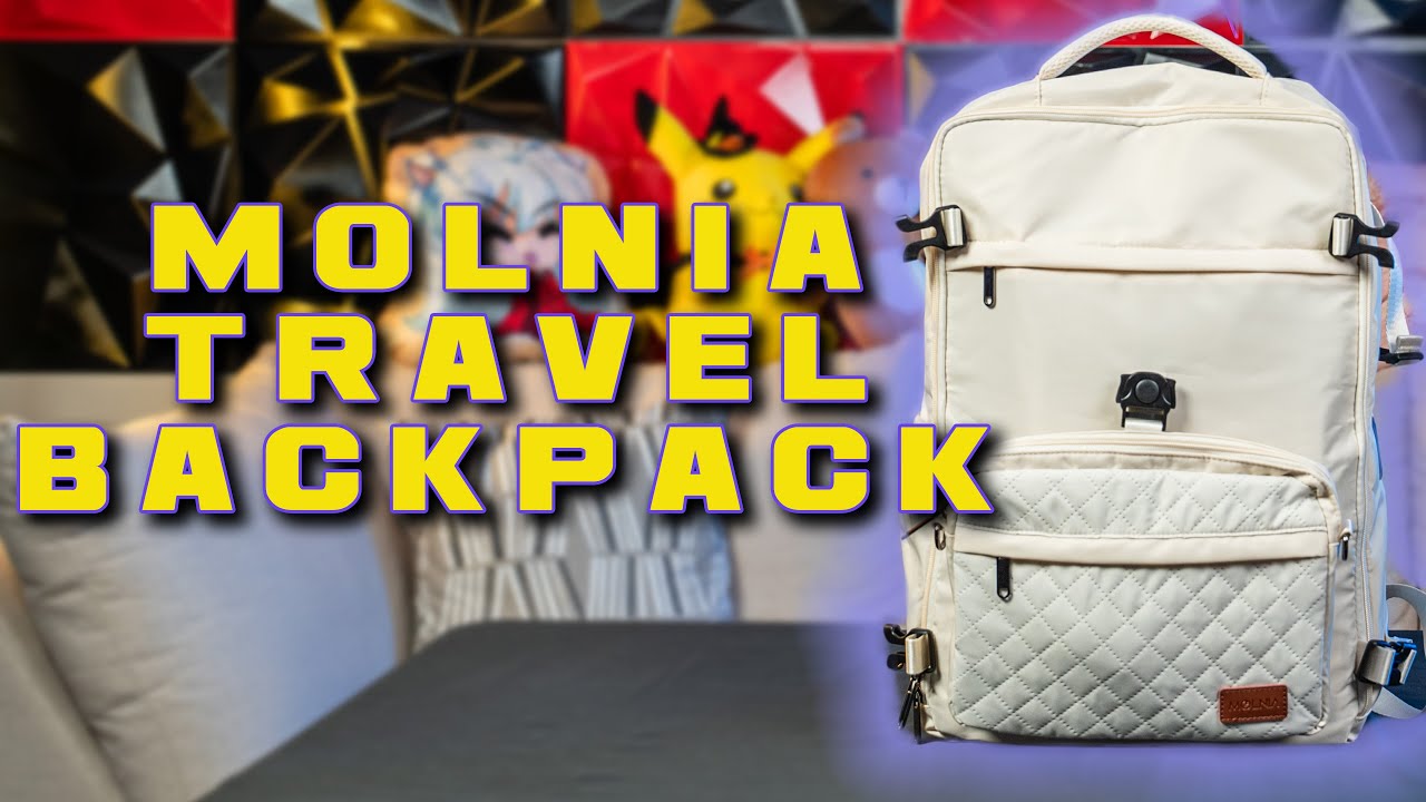 MOLNIA Travel Backpack | Product Review - YouTube