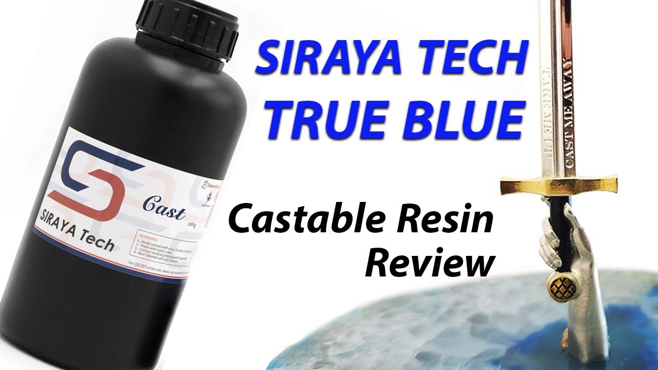 Bringing Myth to Metal: Casting Excalibur with Siraya Tech True Blue ...