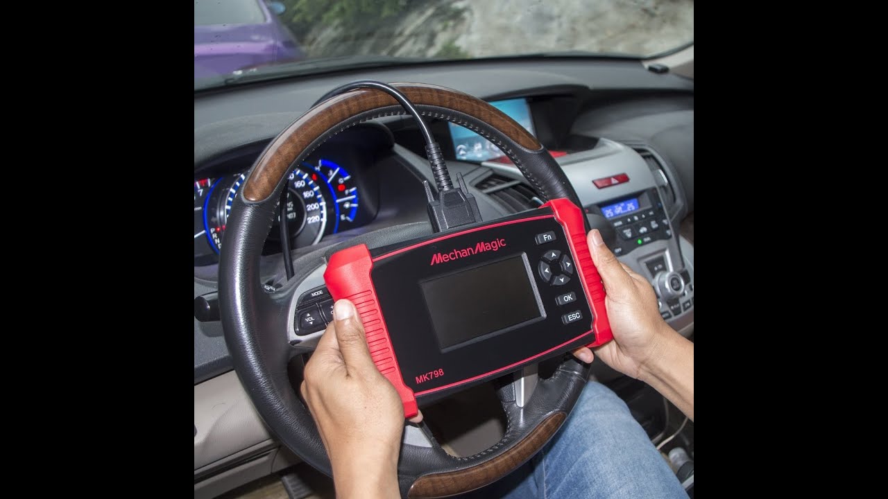 OBD2 Car Key FOB Key Programmer Tool MechanMagic MK798 DIY 2014 Nissan ...