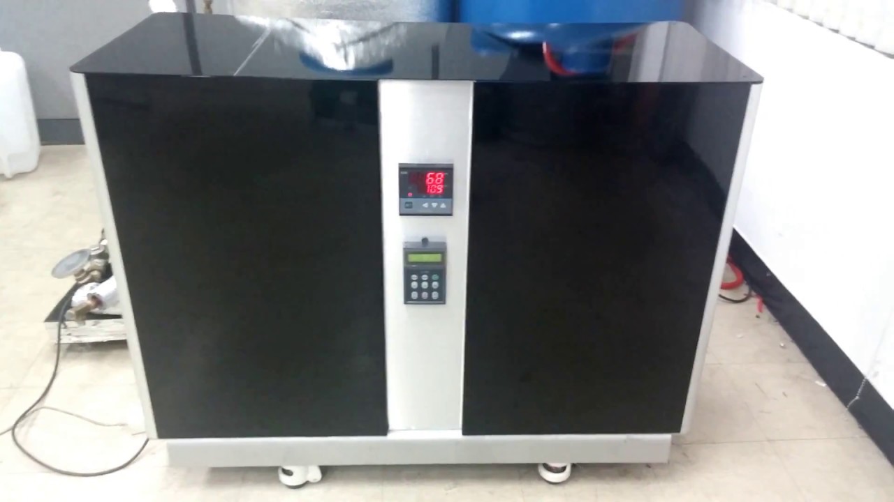 magnet boiler/heating/free energy / steam 109c setting driving / open ...