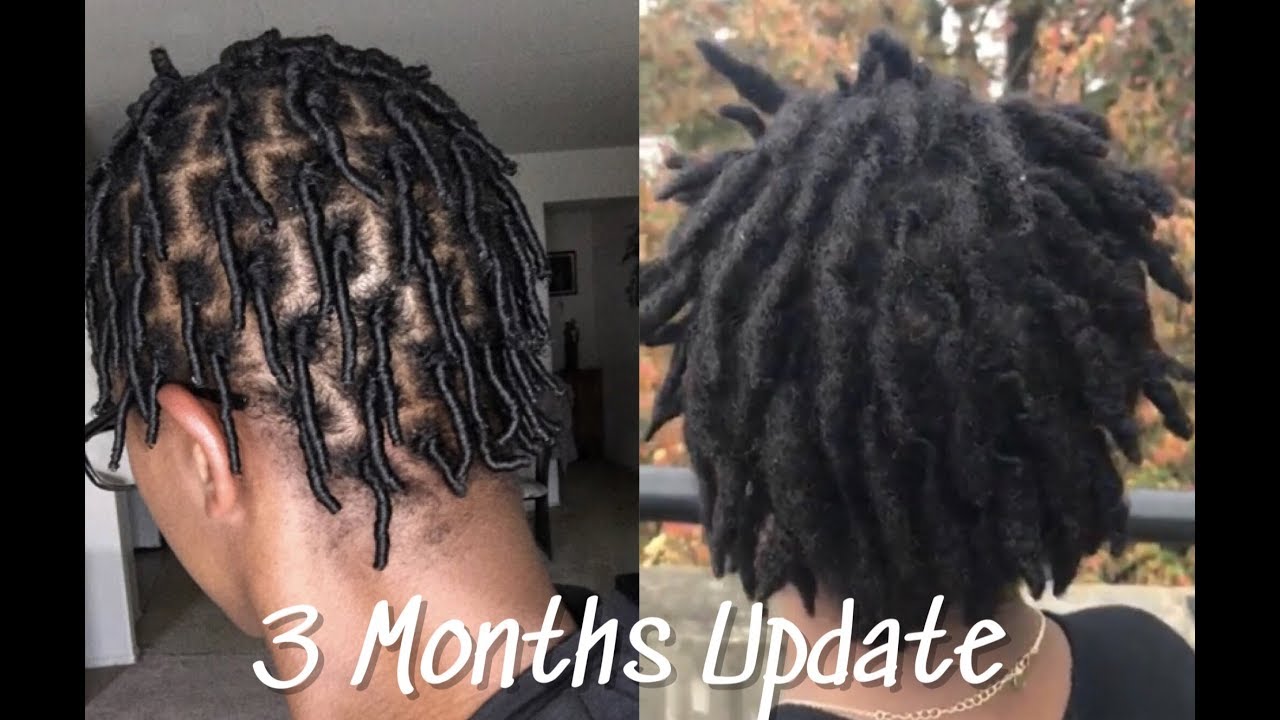 3 MONTH LOC UPDATE!! I GOT RID OF MY PUFF BALLS!! - YouTube