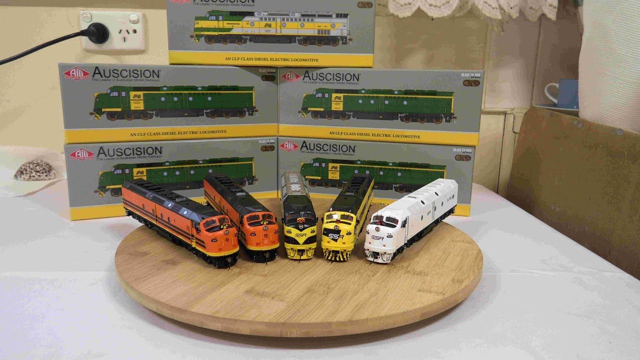 Reviewing The New | CLP & CLF Class Locomotives by Auscision models ...