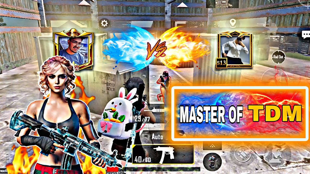 MASTER OF TDM IS BACK / 1V1 TDM Room Challenge Gamplay / BGMI - YouTube
