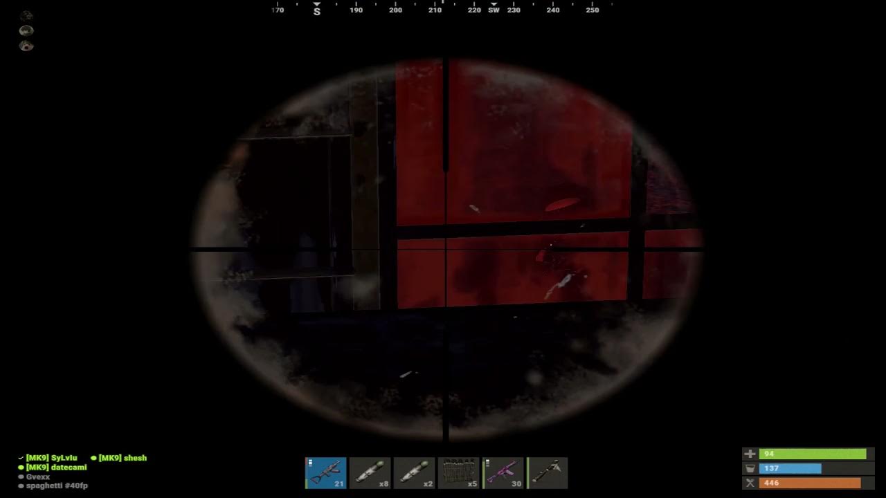 POV: you use ak 8x in close range [RUST] - YouTube