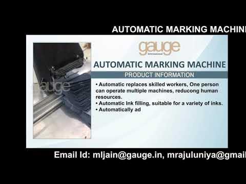 AUTOMATIC MARKING MACHINE - YouTube