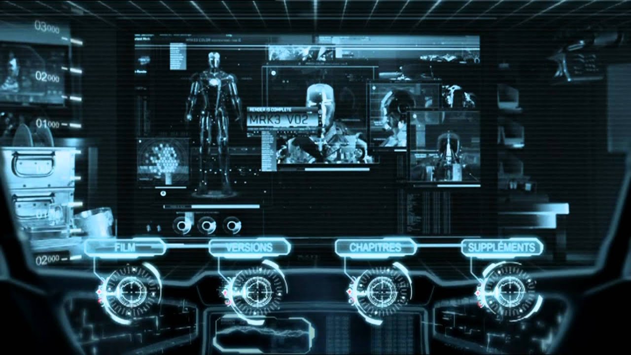 Iron Man Menu DVD - YouTube