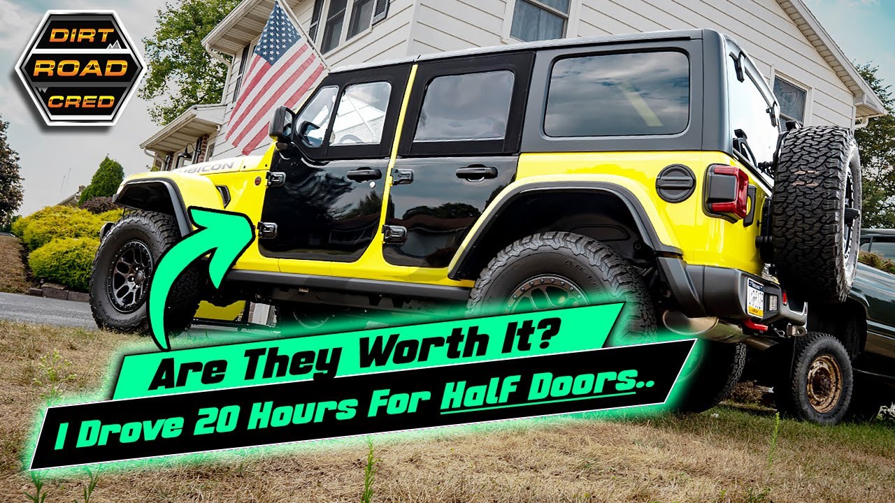 Unboxing the New Jeep Wrangler JL Half Doors - YouTube