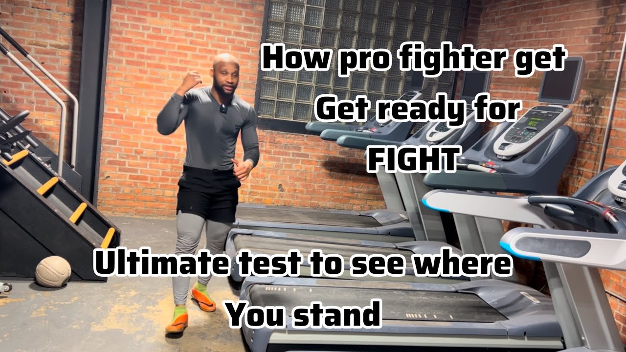 How to get ready for a pro fight - YouTube