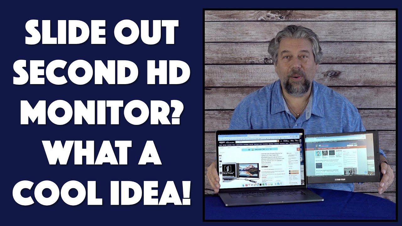 SideTrak Slide Portable 12.5" HD Monitor -- DEMO & REVIEW - YouTube