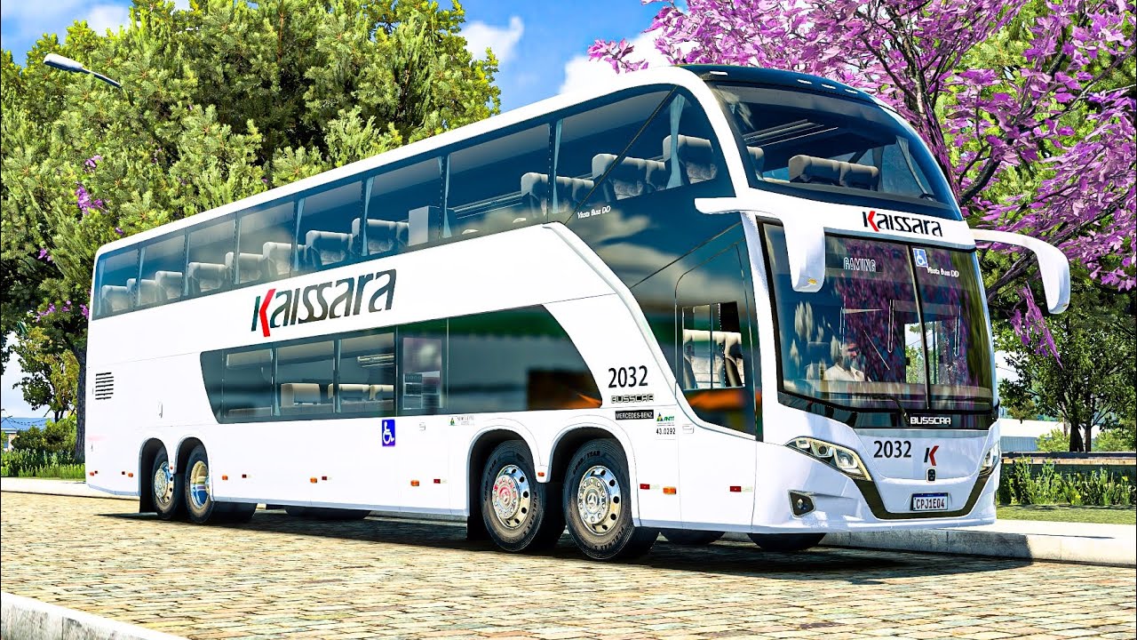 BUSSCAR Vissta Buss DD | ETS 2 1.45 - YouTube