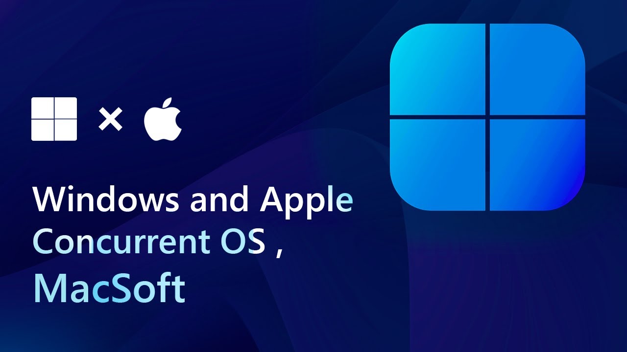 If Microsoft and Apple create a concurrent OS | If Apple Created ...