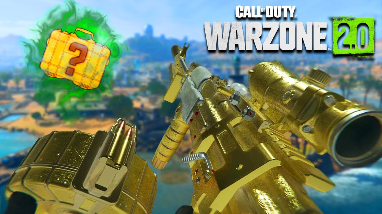 Secret weapon crate extraction of DMZ in WARZONE 2 - YouTube