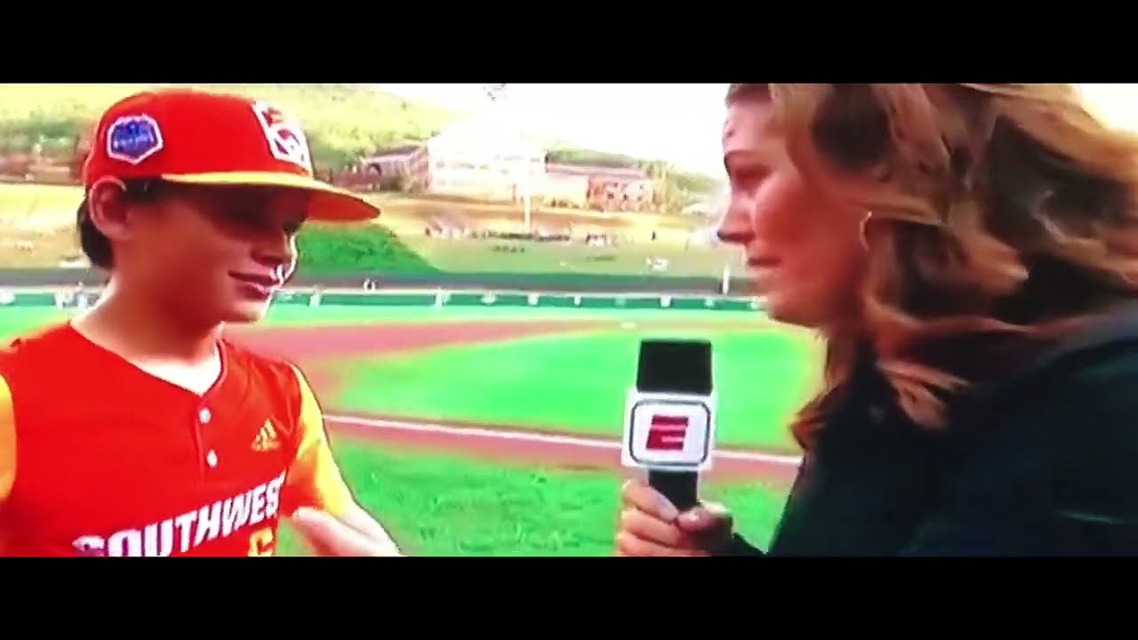 Julie Foudy interviews Jake Zurek before Texas vs Iowa - 2022 LLWS ...