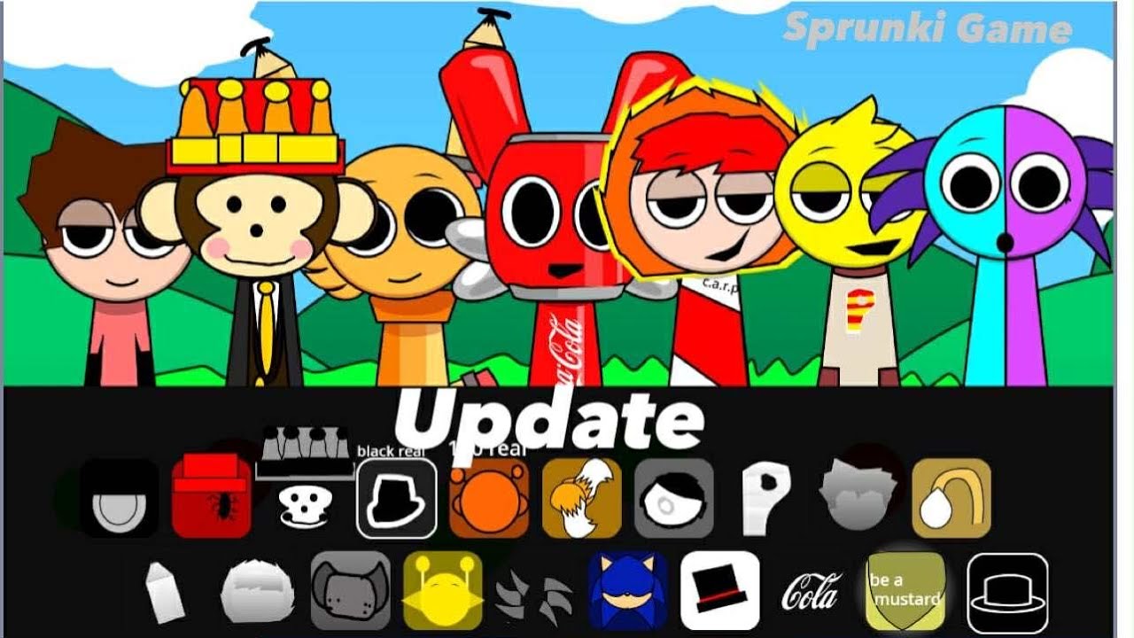 🎭 Incredibox Sprunki OC (MEGA UPDATE) – New Characters & Crazy Mixes ...