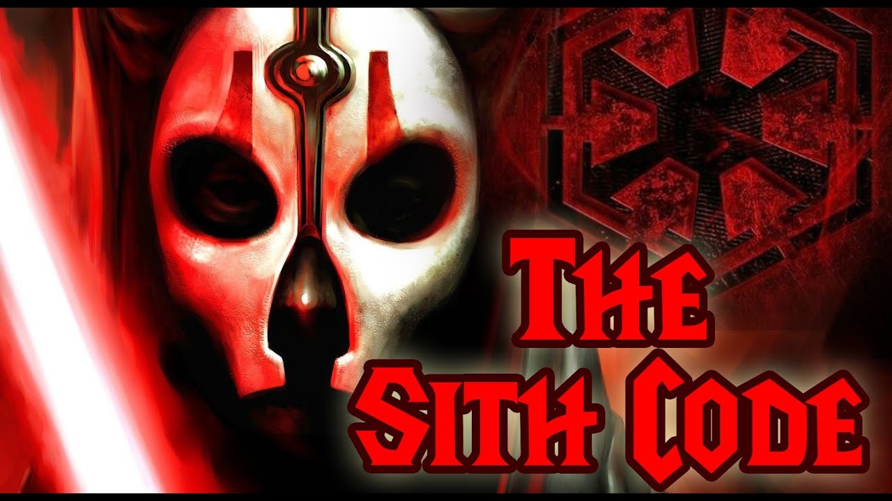 Star Wars Sith Code Wallpaper