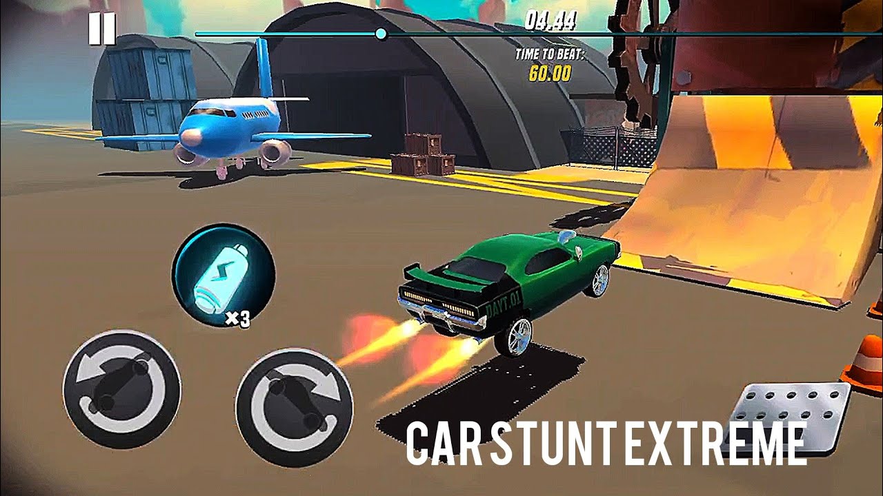 stunt car extreme gameplay #2 | 3d car stunt game | walkthrough game ...