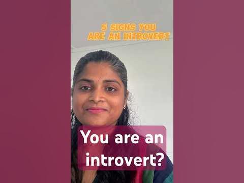 5 signs you are an introvert… #personaldevelopment #introvert # ...