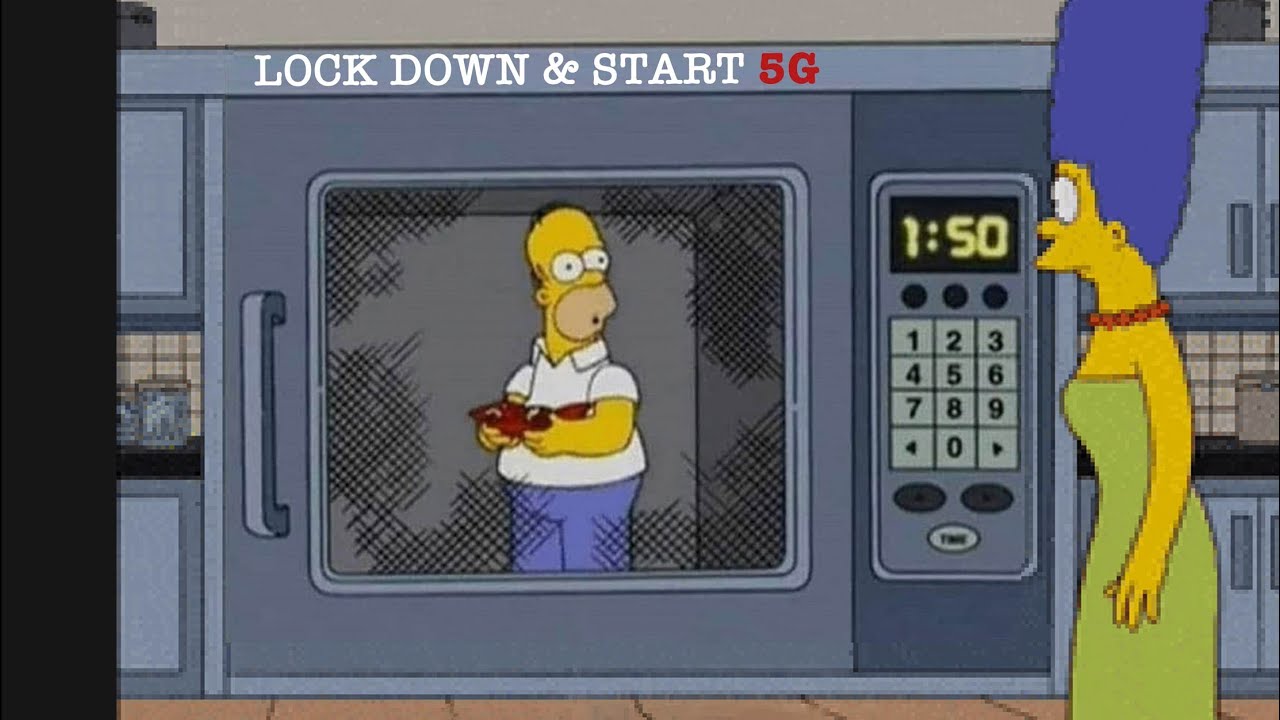 Walk In Microwave | The Simpsons - YouTube