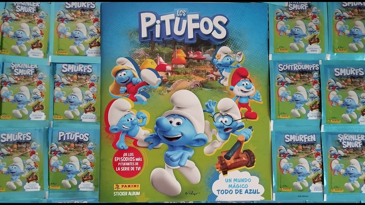 LAS COLECCIONES DEL OCIOSO 154: PANINI LOS PITUFOS NUEVO ALBUM DE ...