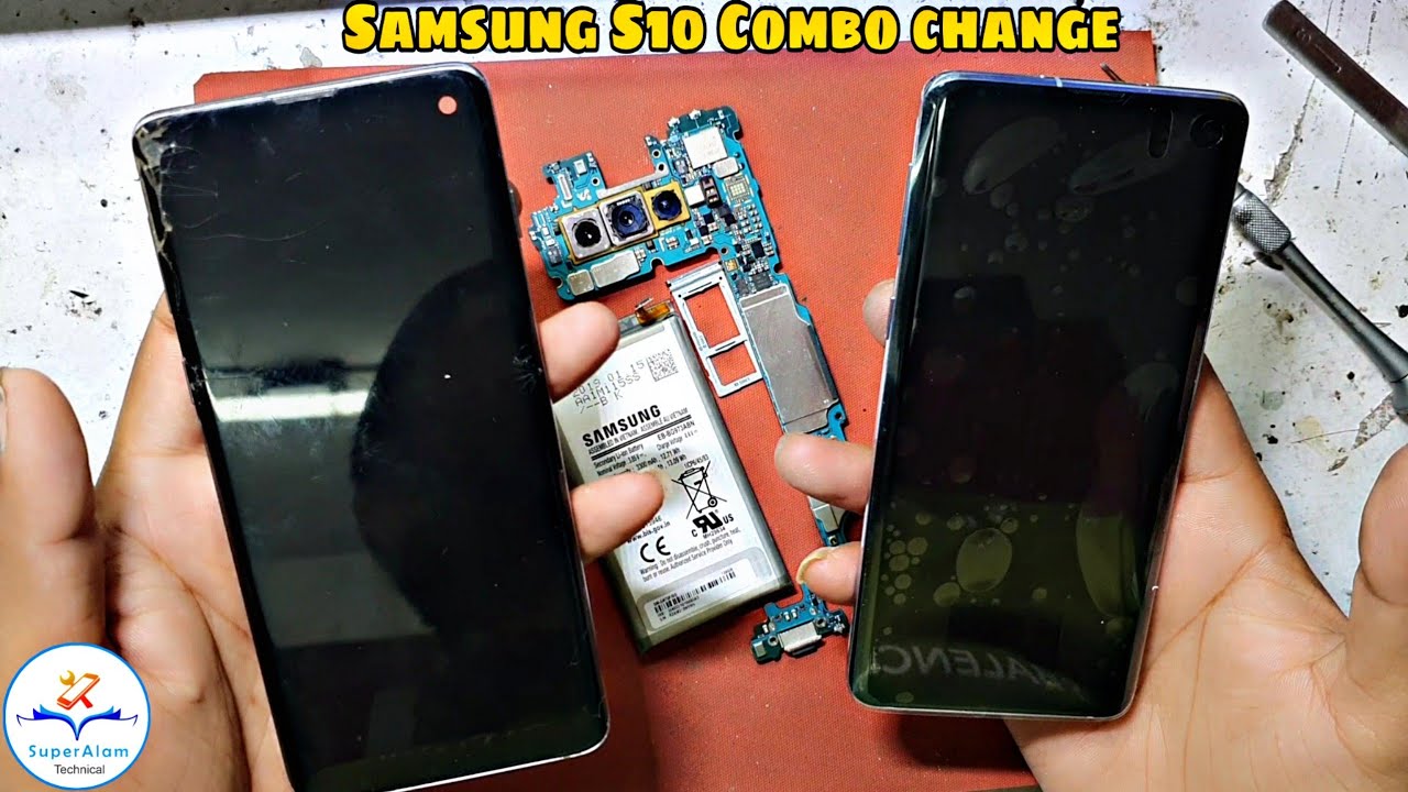 Samsung S10 Combo/Folder/Display Replacement @Superalamtechnical - YouTube