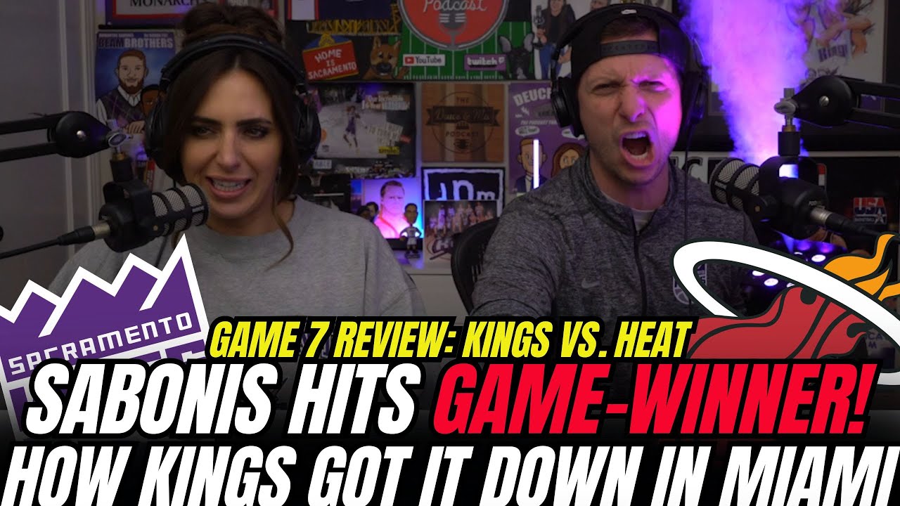 Kings-Heat REVIEW! Sabonis hits GAME-WINNER! How the Kings got it done ...