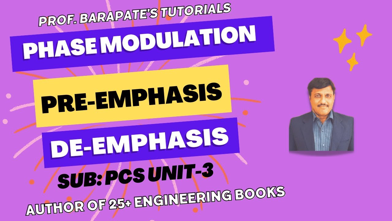 PHASE MODULATION, PRE-EMPHASIS, AND DE-EMPHASIS - YouTube