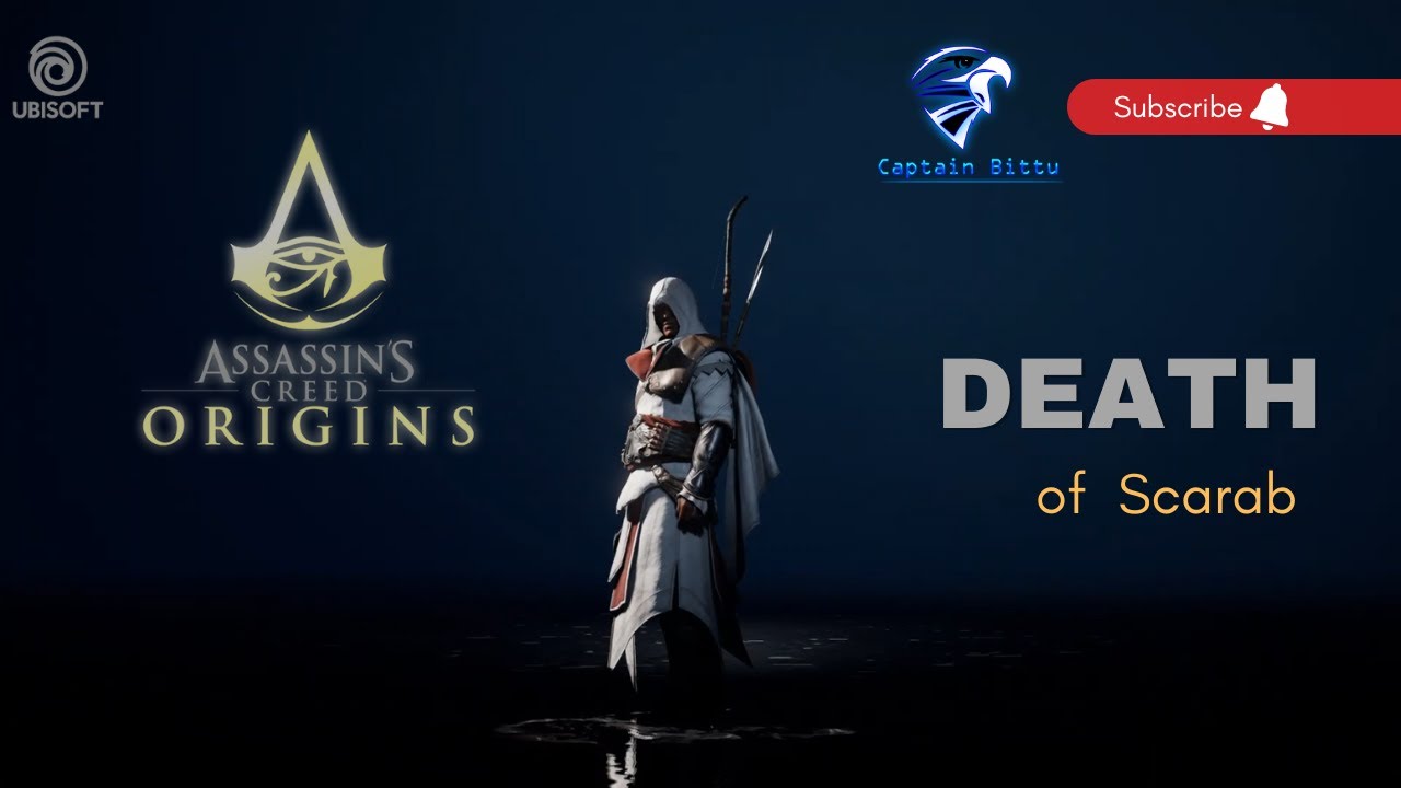 DEATH OF SCARAB | Assasins's Creed Origin #gamingvideos #usa - YouTube