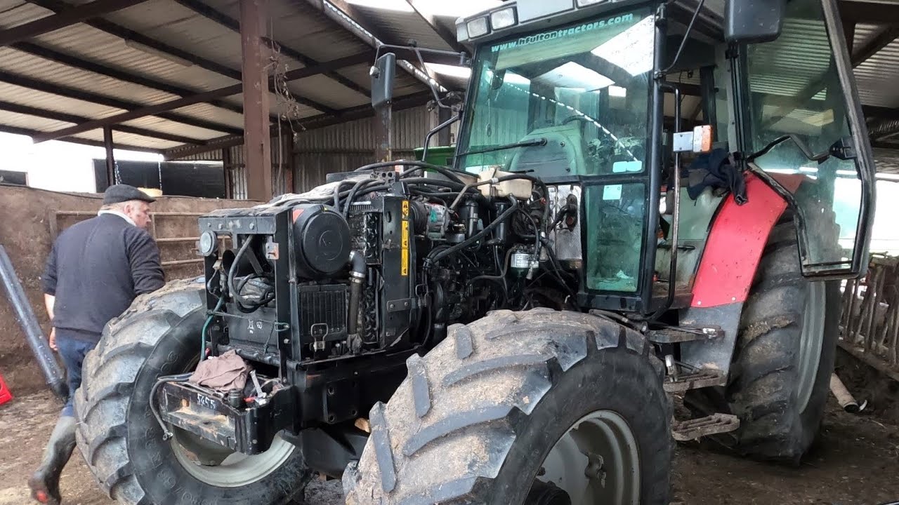 TRACTOR SURGERY -- SPLITTING THE TRACTOR - YouTube