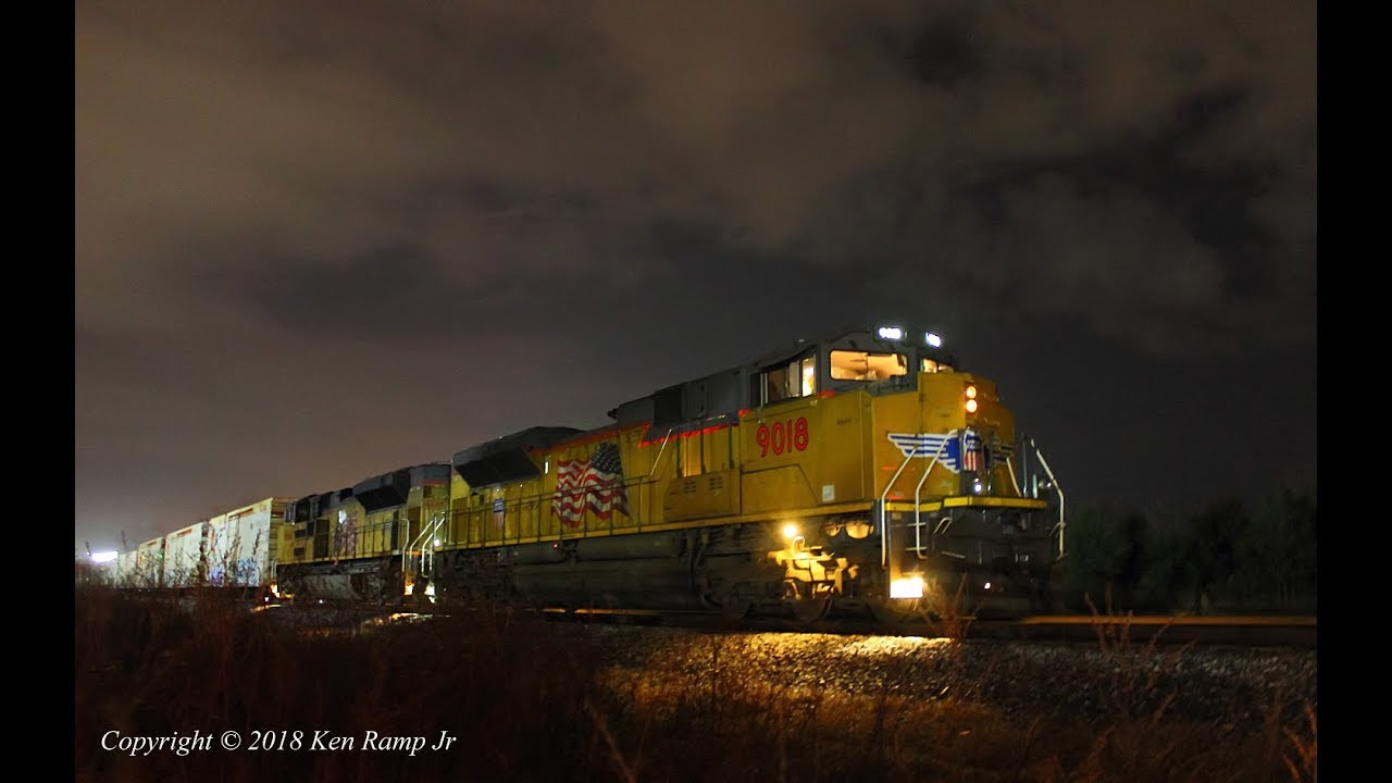 CSX S-Line Night Action - December 30-31, 2018 - YouTube