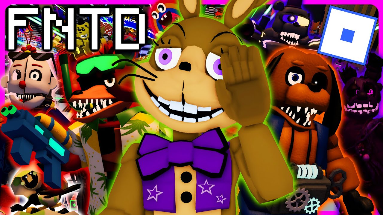 Roblox FNAF | Five Nights TD | Glitchtrap's VIRUS Destroys Everything ...