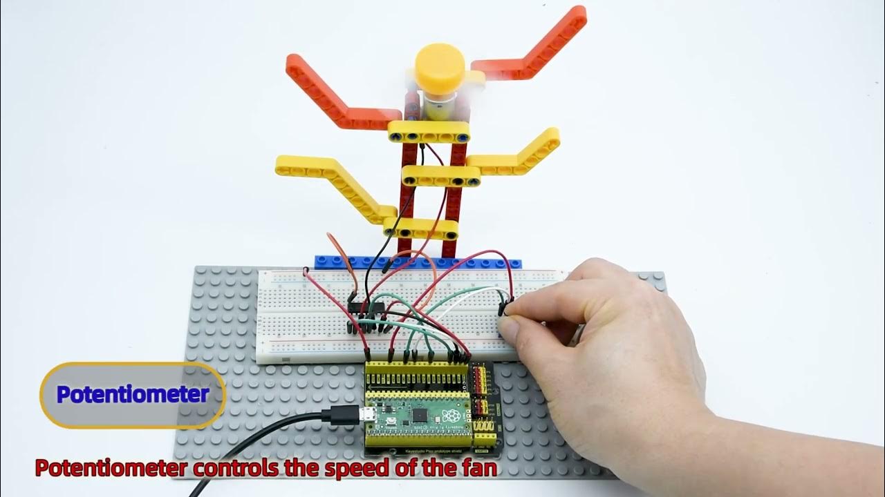 KS3026 Keyestudio Raspberry Pi Pico Learning Kit Basic Edition - YouTube