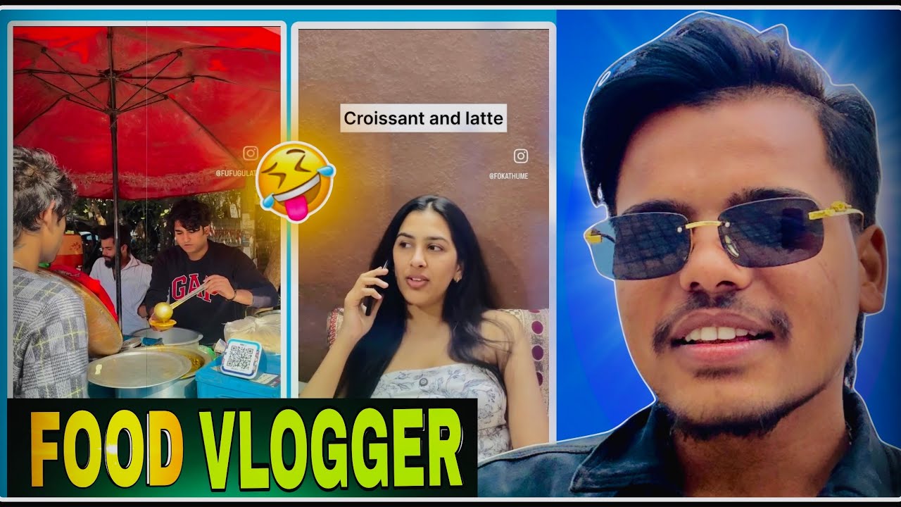 I RECTION TO EVERY VLOGGER ASK TO STREET FOOD MEN 😂 | ROHITKUMXR| - YouTube