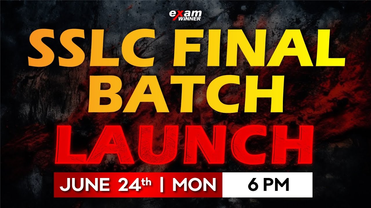 SSLC LAKSHYA BATCH | BATCH 4 ORIENTATION | JUNE 23RD MONDAY@ 6:00 PM ...