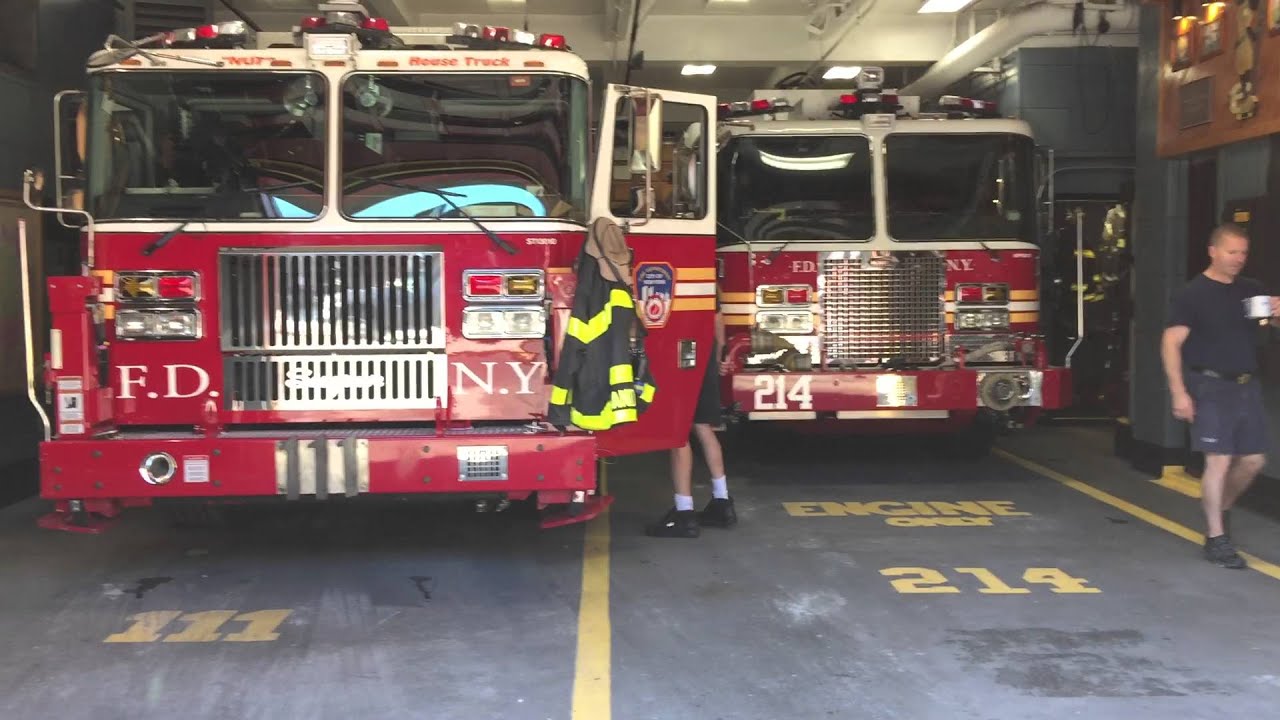BRAND NEW FDNY KME ENGINE 214 GETTING A RUN & CANCELLED ALMOST ...