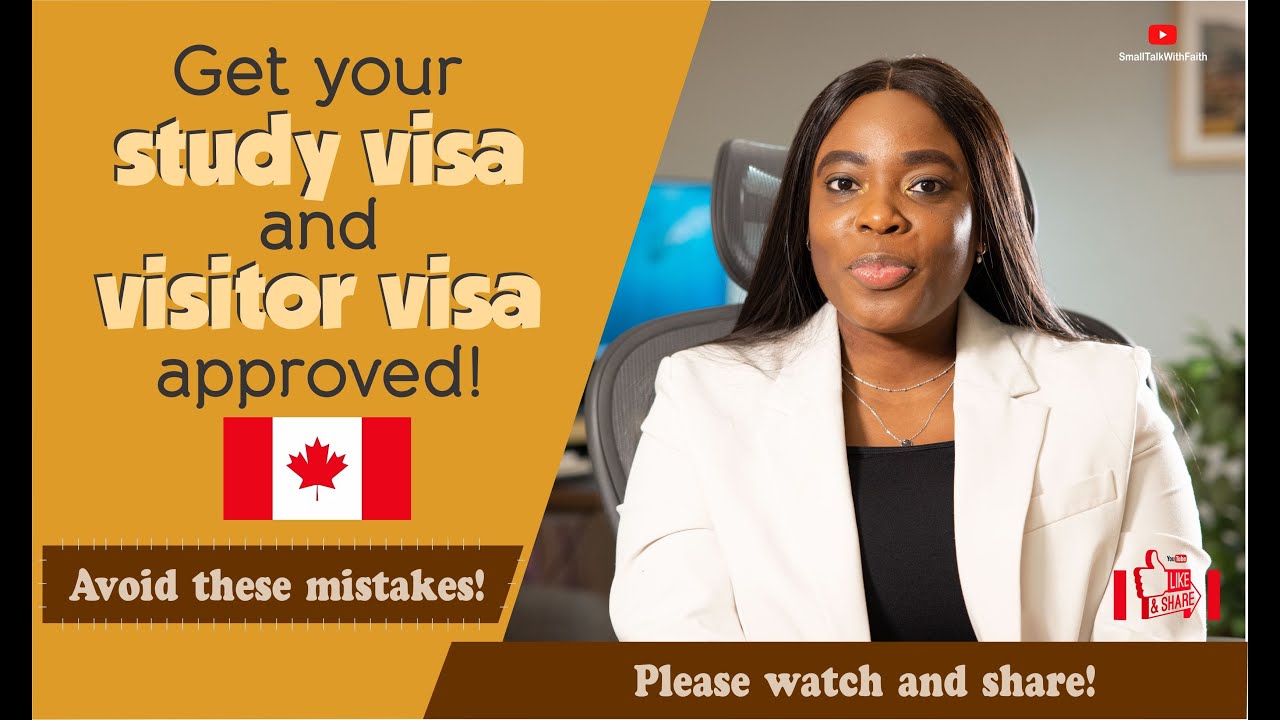 Get Your Visitor Visa & Study Visa Approved | Top Reasons For Rejection ...