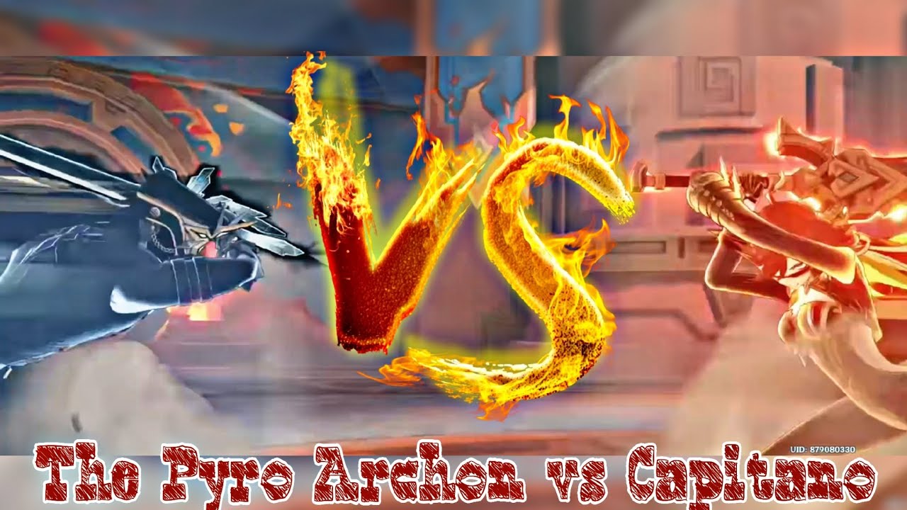 THE PYRO ARCHON VS CAPITANO NATLAN IN GENSHIN IMPACT - YouTube