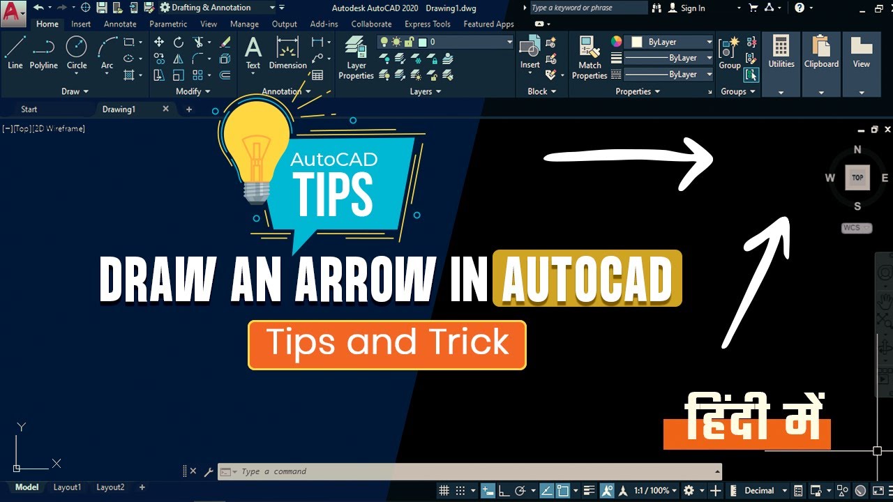 How To Draw An Arrow In AutoCAD Tips And Trick YouTube how-to-draw-an-arrow-in-autocad-tips-and-trick-youtube