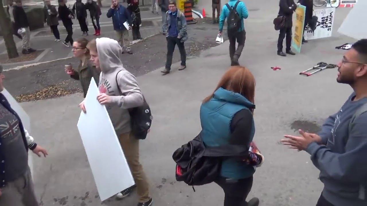 Gabby Skwarko: Stumpy Dumpy Dyke attacks Toronto Against Abortion ...