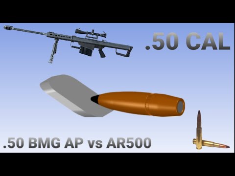 .50 BMG M2 AP vs 3/16th inch angled AR500 steel - bullet penetration ...