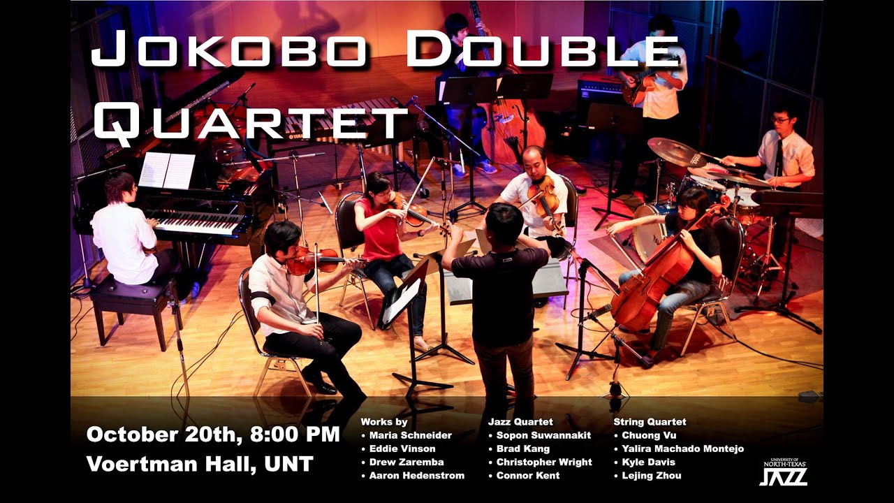 Jokobo Double Quartet - Trailer for Oct 20 2014 Concert - YouTube