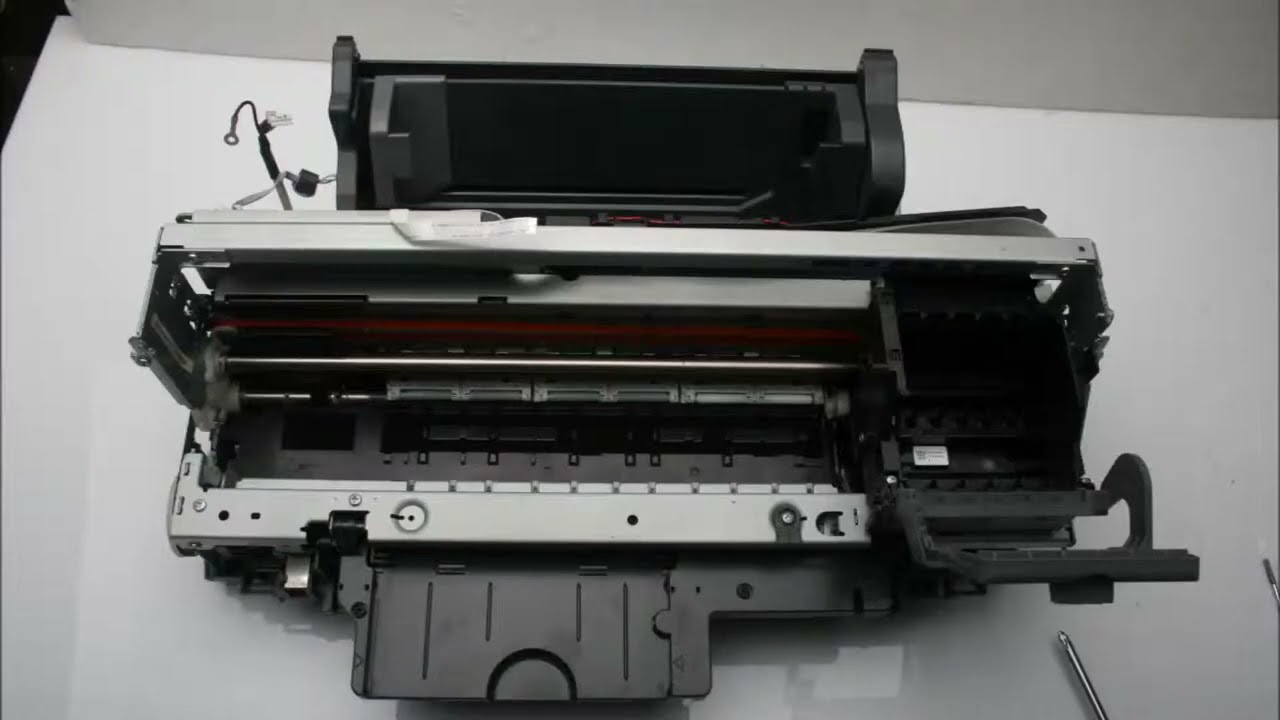 EPSON PHOTO R210 프린터기 분해하다 파손!!! - YouTube