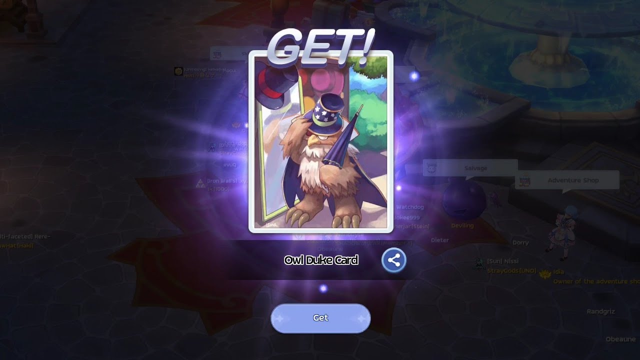 Combined Fate : Owl Duke Card - YouTube